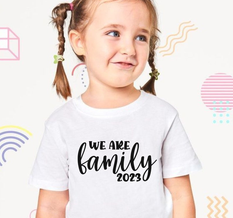 We Are Family 2023 SVG Digital Download Cut File for Crafters, Family ...