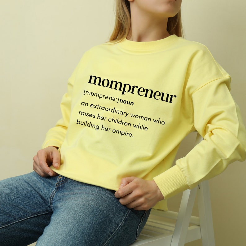 MOMPRENEUR DEFINITION Svg & Cut Files for Crafters Digital - Etsy