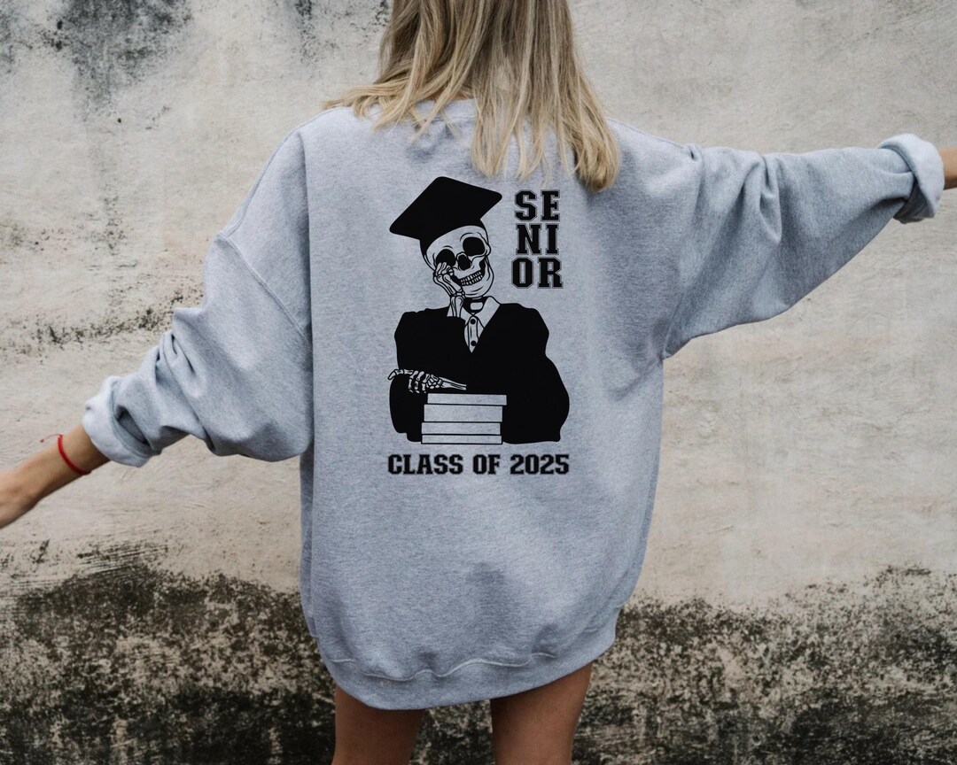 Skeleton Books Senior Graduate SVG, Bookish Png, Senior 2024 Png, Class ...