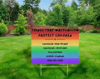 Liberal Yard Sign - Etsy