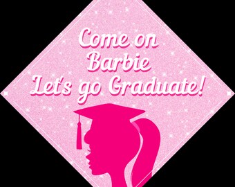 Barbie Graduation Cap Topper - Etsy