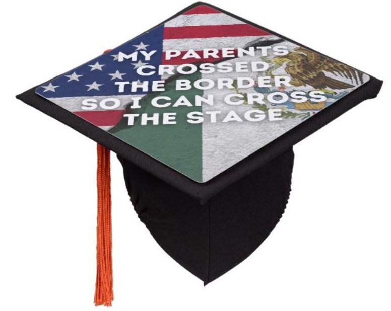 Graduation Cap Topper - Border - Etsy