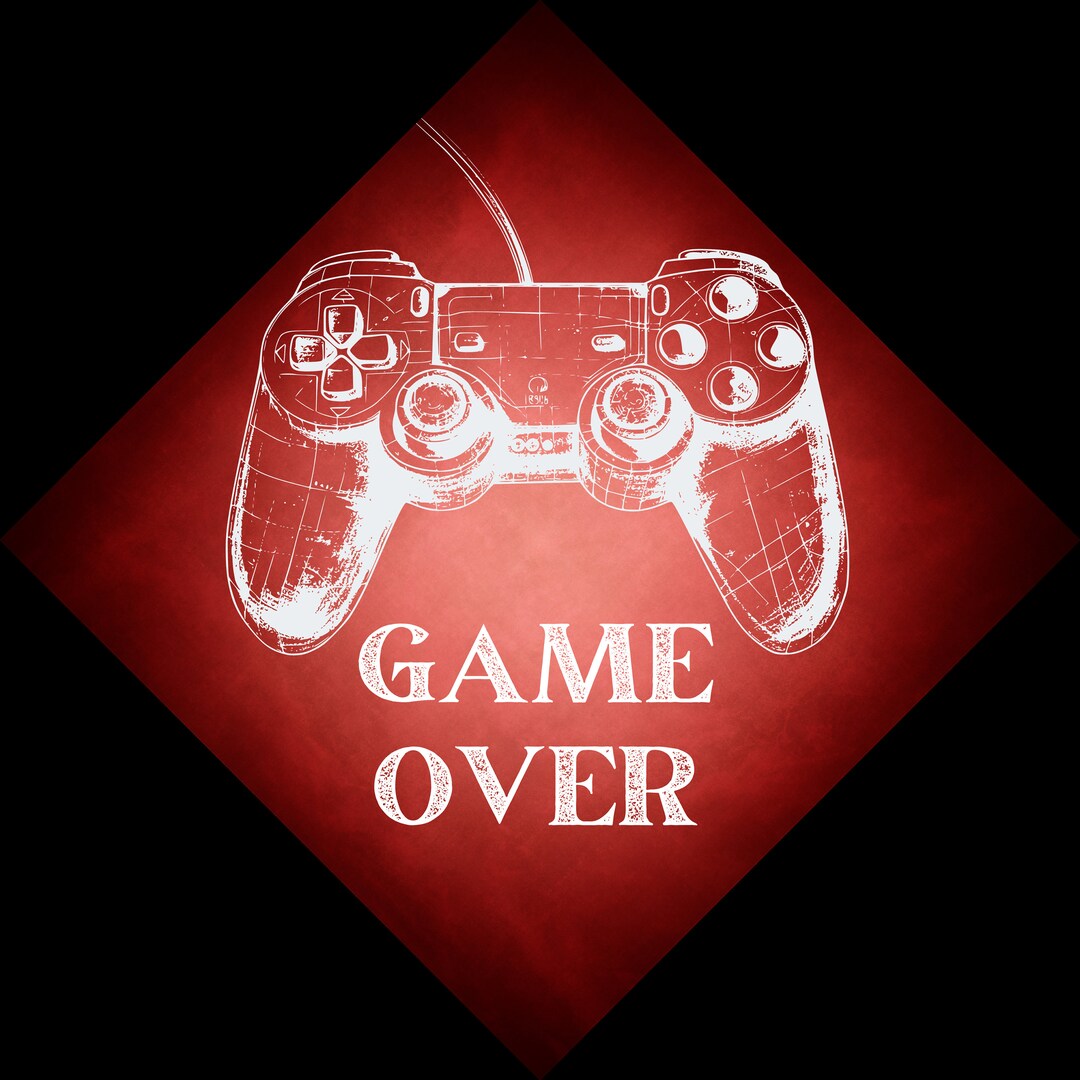 Graduation Cap Topper - Game Over - Etsy