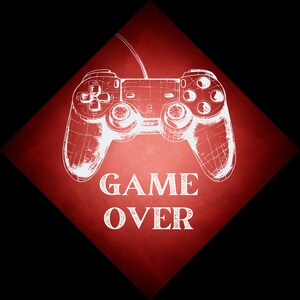 Graduation Cap Topper - Game Over - Etsy