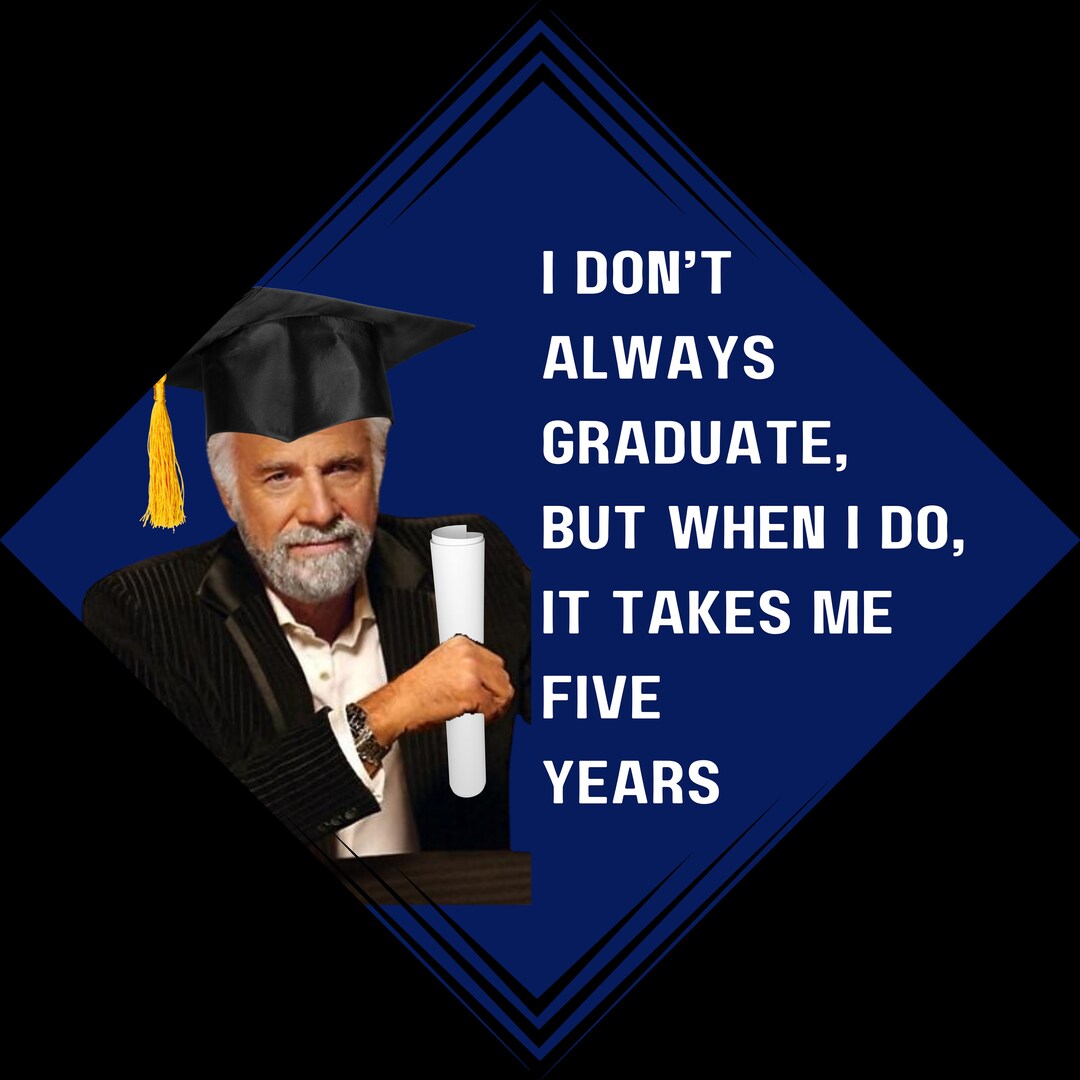 Graduation Cap Topper - Five Years - Etsy