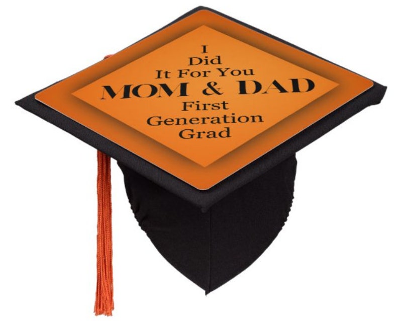 Graduation Cap Topper - First Gen 2 - Etsy