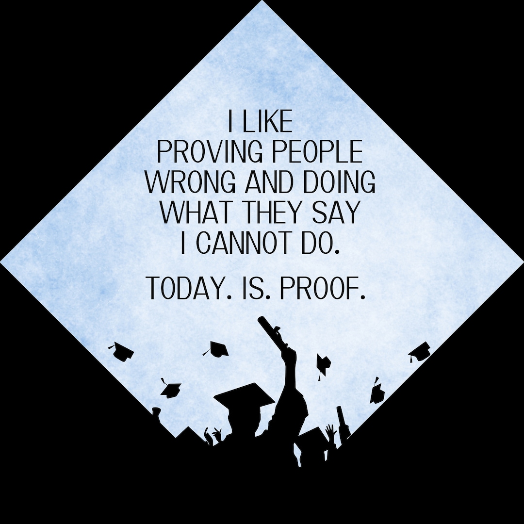 Graduation Cap Topper - Wrong - Etsy