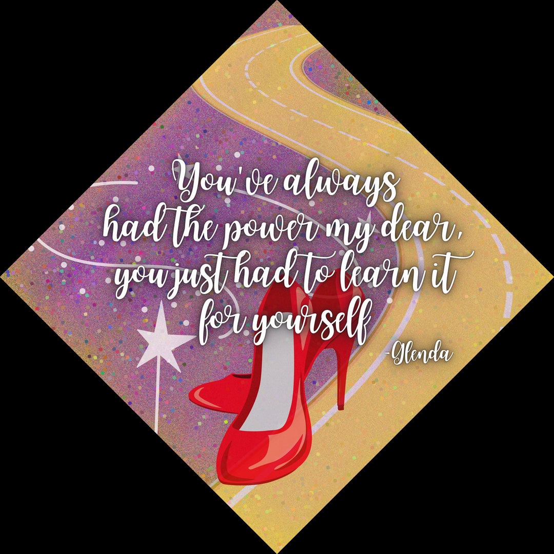 Graduation Cap Topper - Power - Etsy