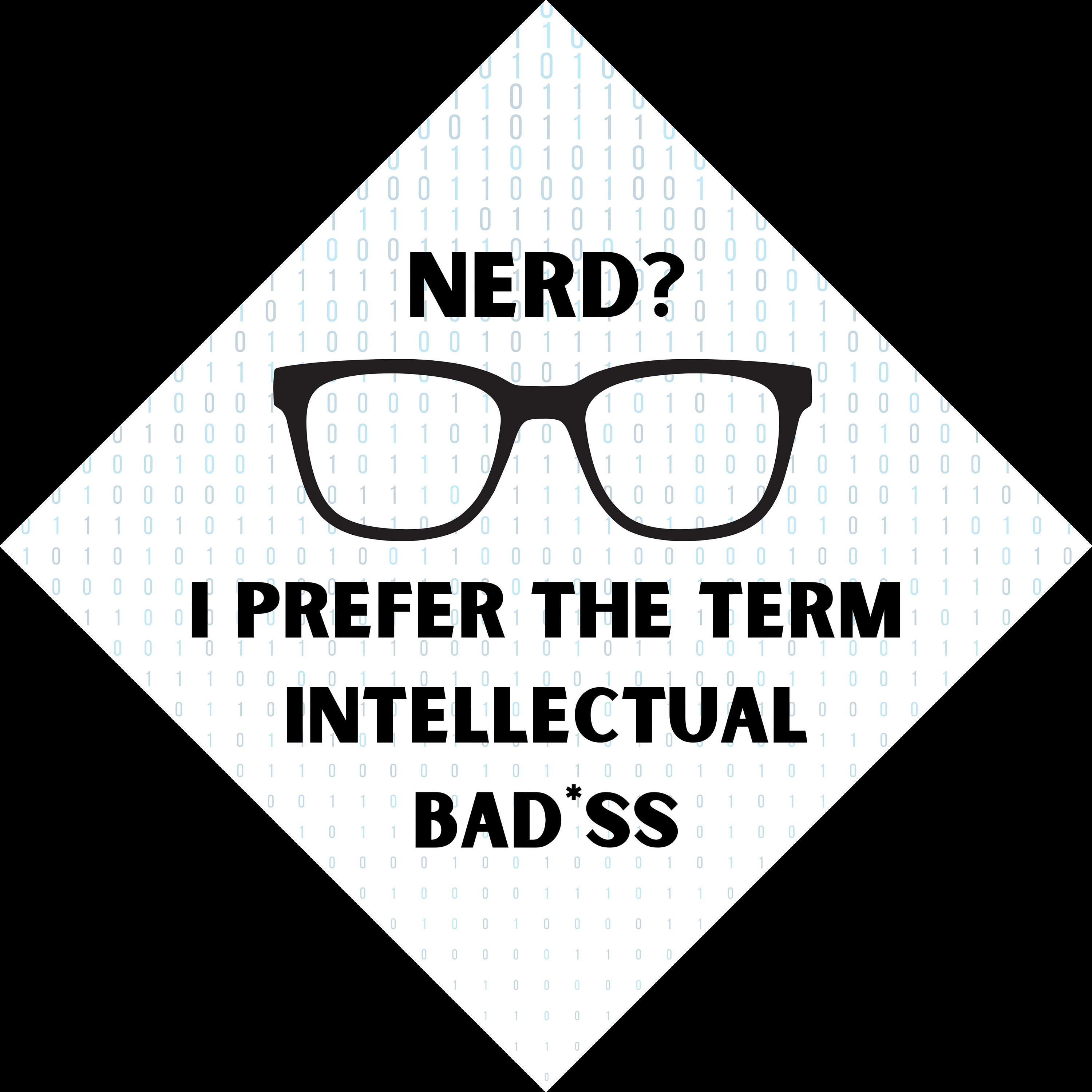 Graduation Cap Topper - Nerd - Etsy