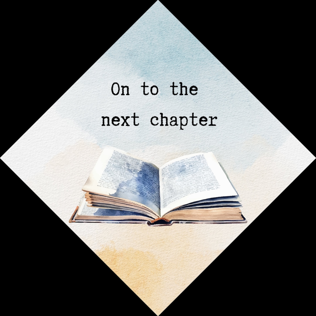 Graduation Cap Topper - on to the Next Chapter - Etsy