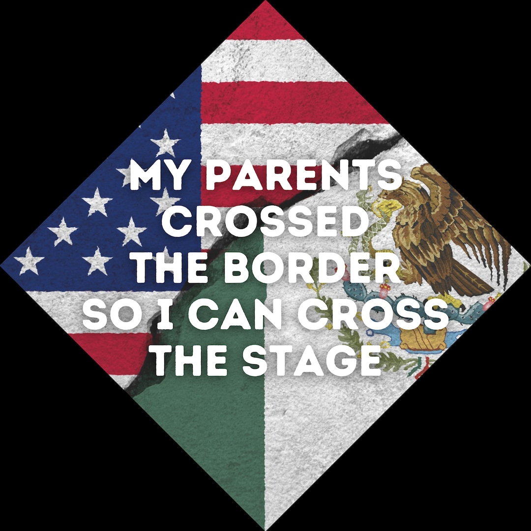 Graduation Cap Topper - Border - Etsy