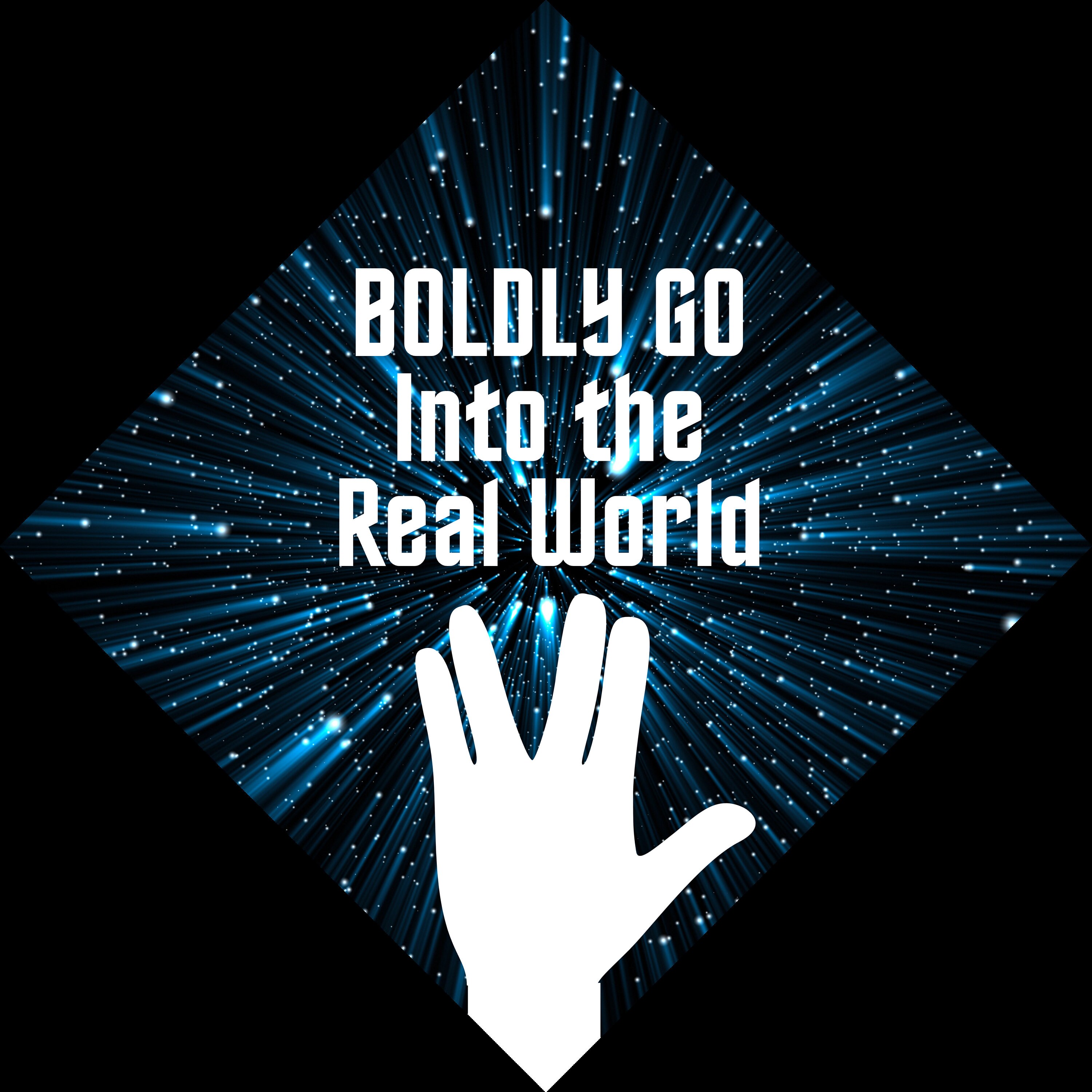 Graduation Cap Topper - Boldly Go - Etsy