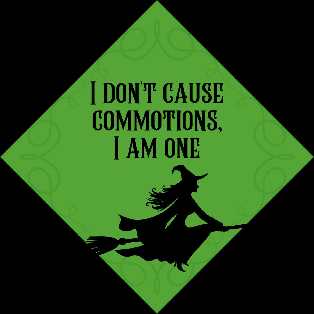 Graduation Cap Topper - Wicked Commotion - Etsy