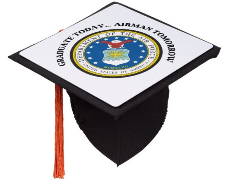 Graduation Cap Topper - Air Force - Etsy