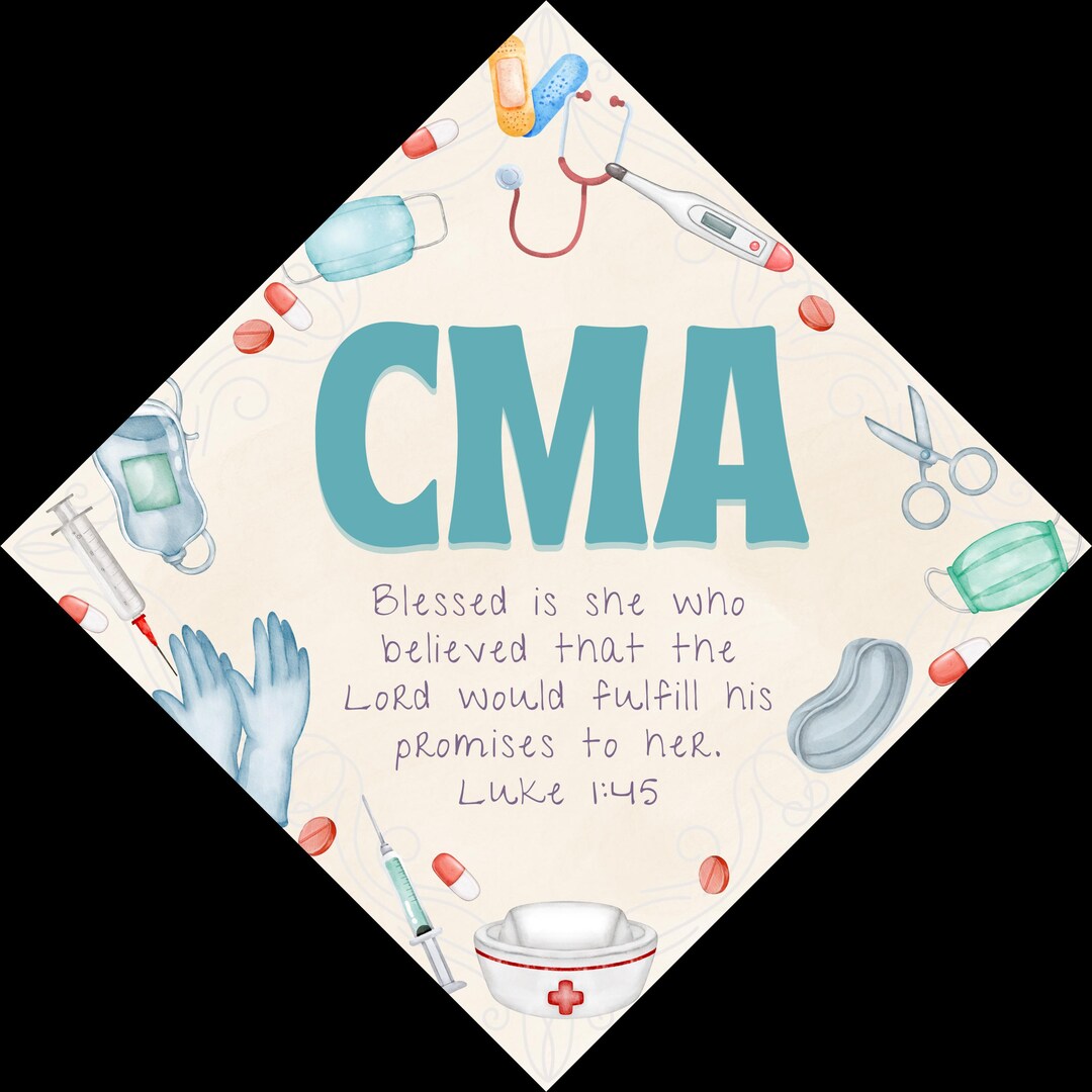 Graduation Cap Topper - CMA - Etsy