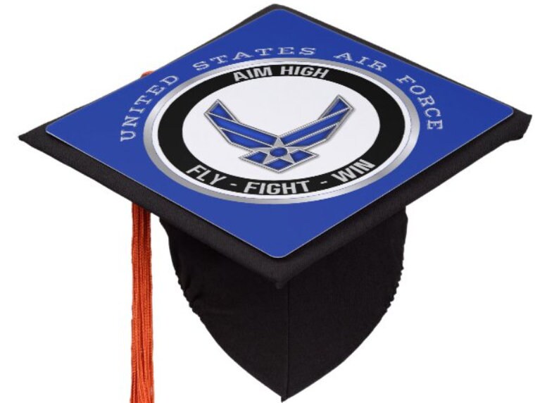 Graduation Cap Topper - Air Force2 - Etsy