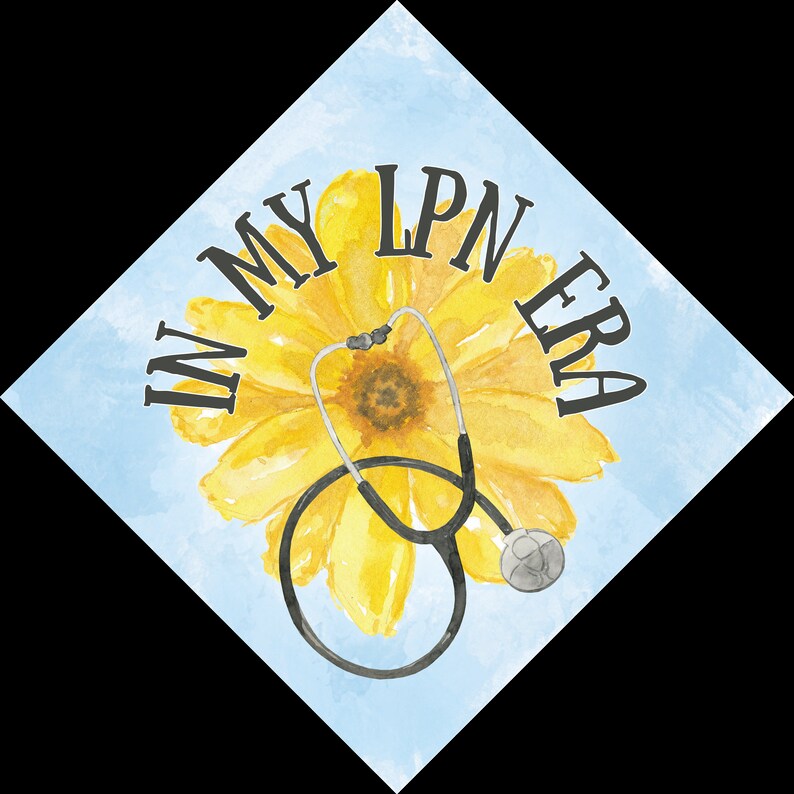 Graduation Cap Topper - LPN Era - Etsy