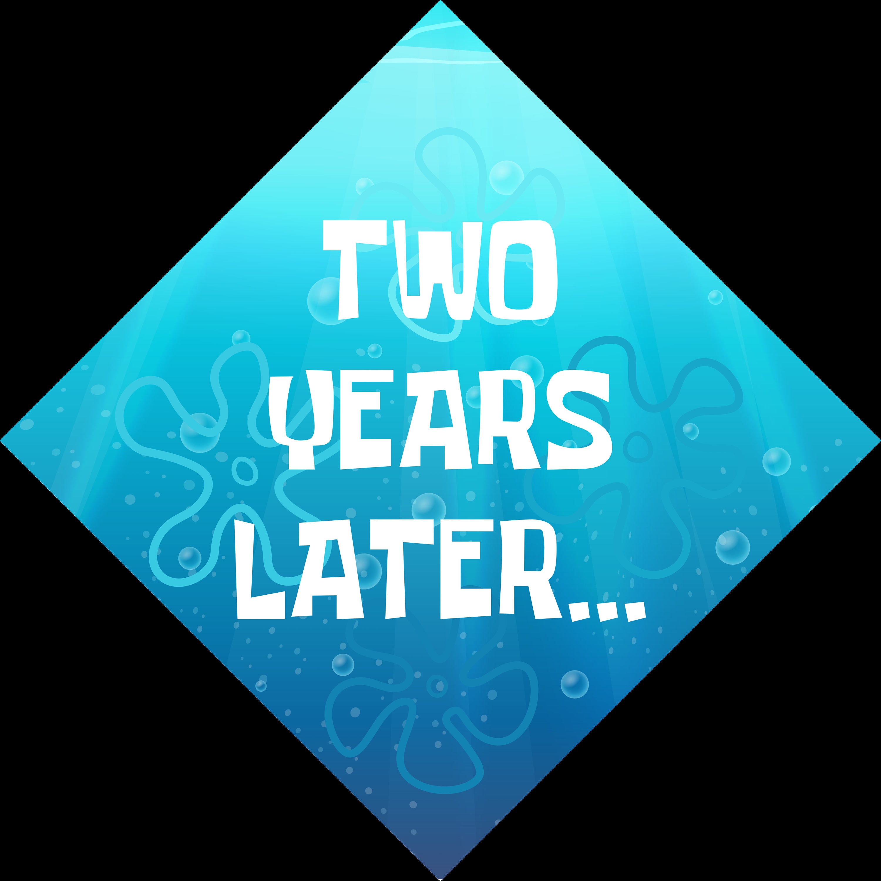 Graduation Cap Topper - Sponge Bob Two Years Later Blue - Etsy