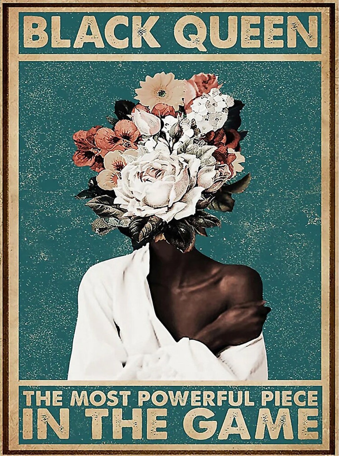 Black Queen the Most Powerful Piece in the Game Poster, Black Queen ...