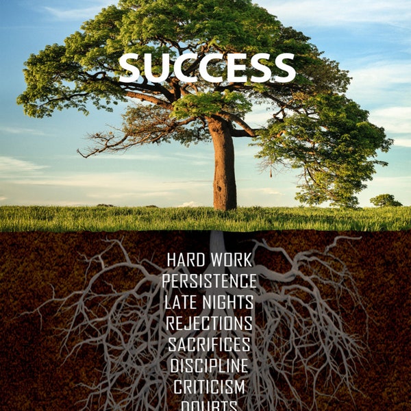 Success Tree Poster - Etsy