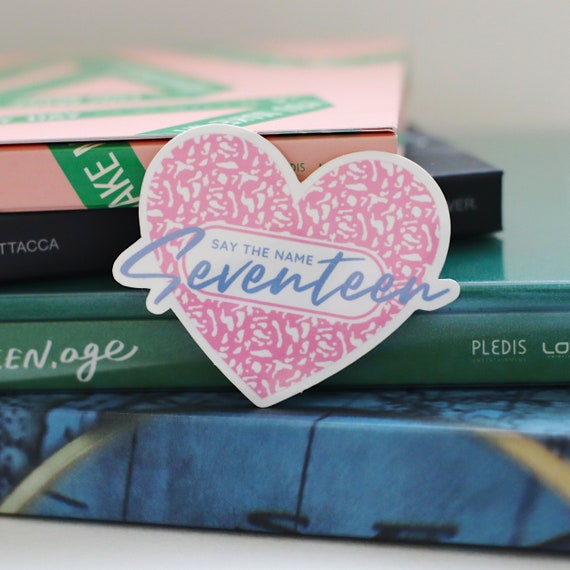 Seventeen Vinyl Sticker Svt Composition Notebook Sticker - Etsy