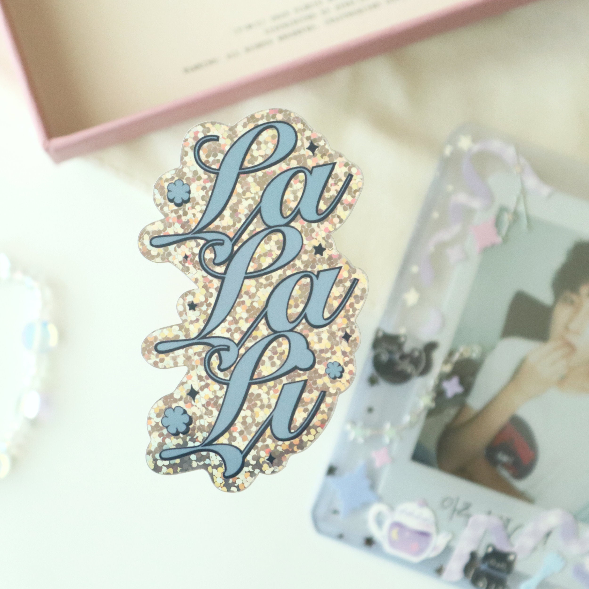 Seventeen Lalali Song Sticker | Svt Kpop Glitter Vinyl Sticker - Etsy