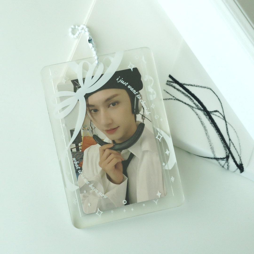 Seventeen Ima Acrylic Photocard Holder Svt Kpop Transparent PC Holder ...