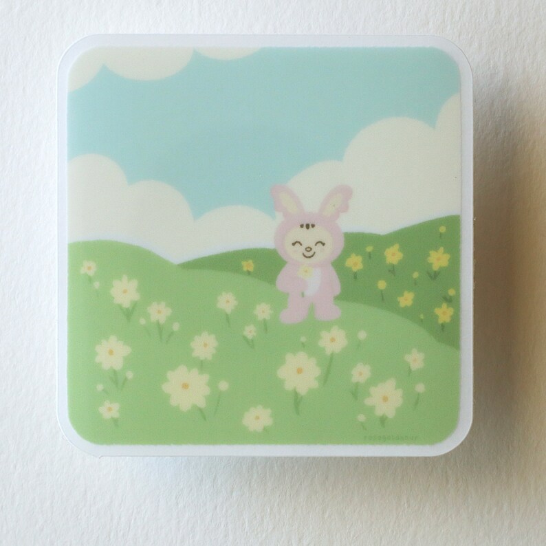 Seventeen Jeonghan Jjong Toram Clear Sticker Svt Kpop Vinyl - Etsy