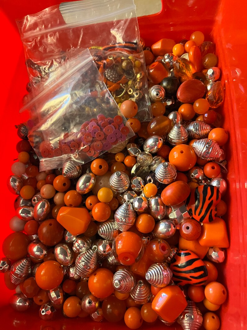 Bulk Bead Mix. You Choose the Color 1-7lbs - Etsy