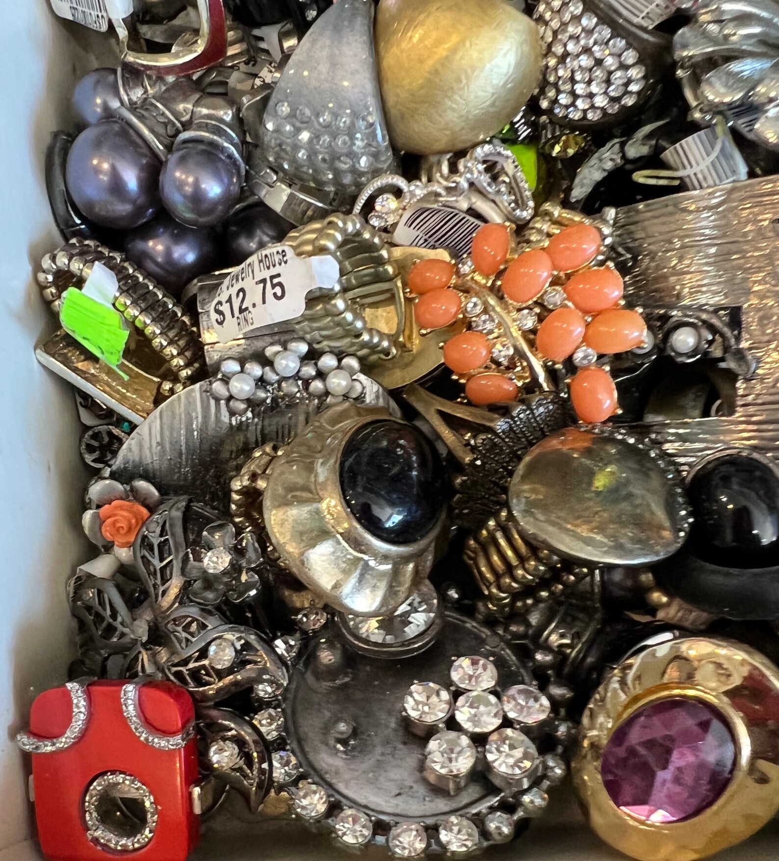 Womens Rings mystery Box of 8 Rings - Etsy