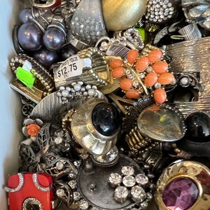 Womens Rings mystery Box of 8 Rings - Etsy