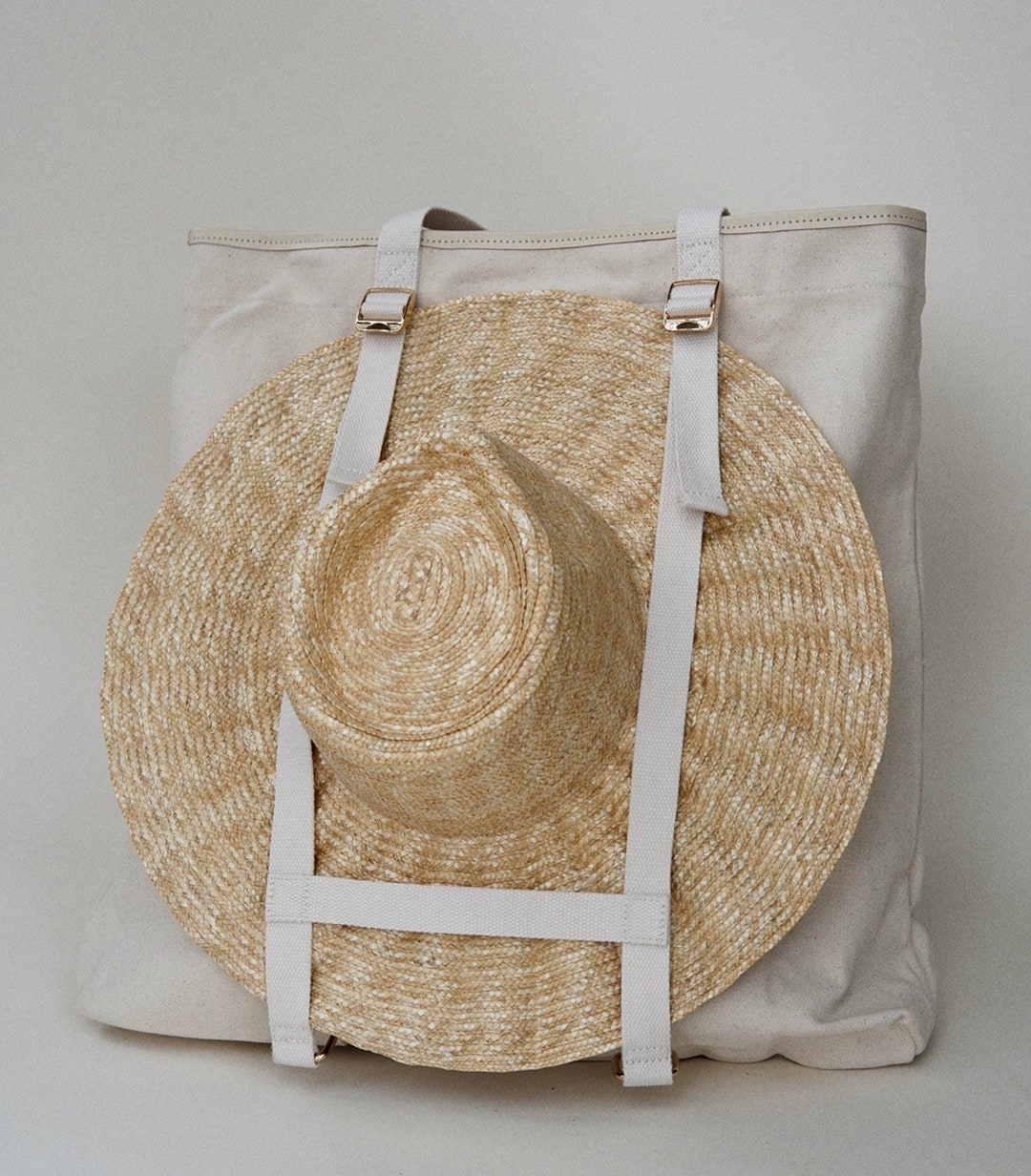 On Holiday 2.0 - Hat Travel Tote | Hat Bag | Travel Tote | Carry on ...