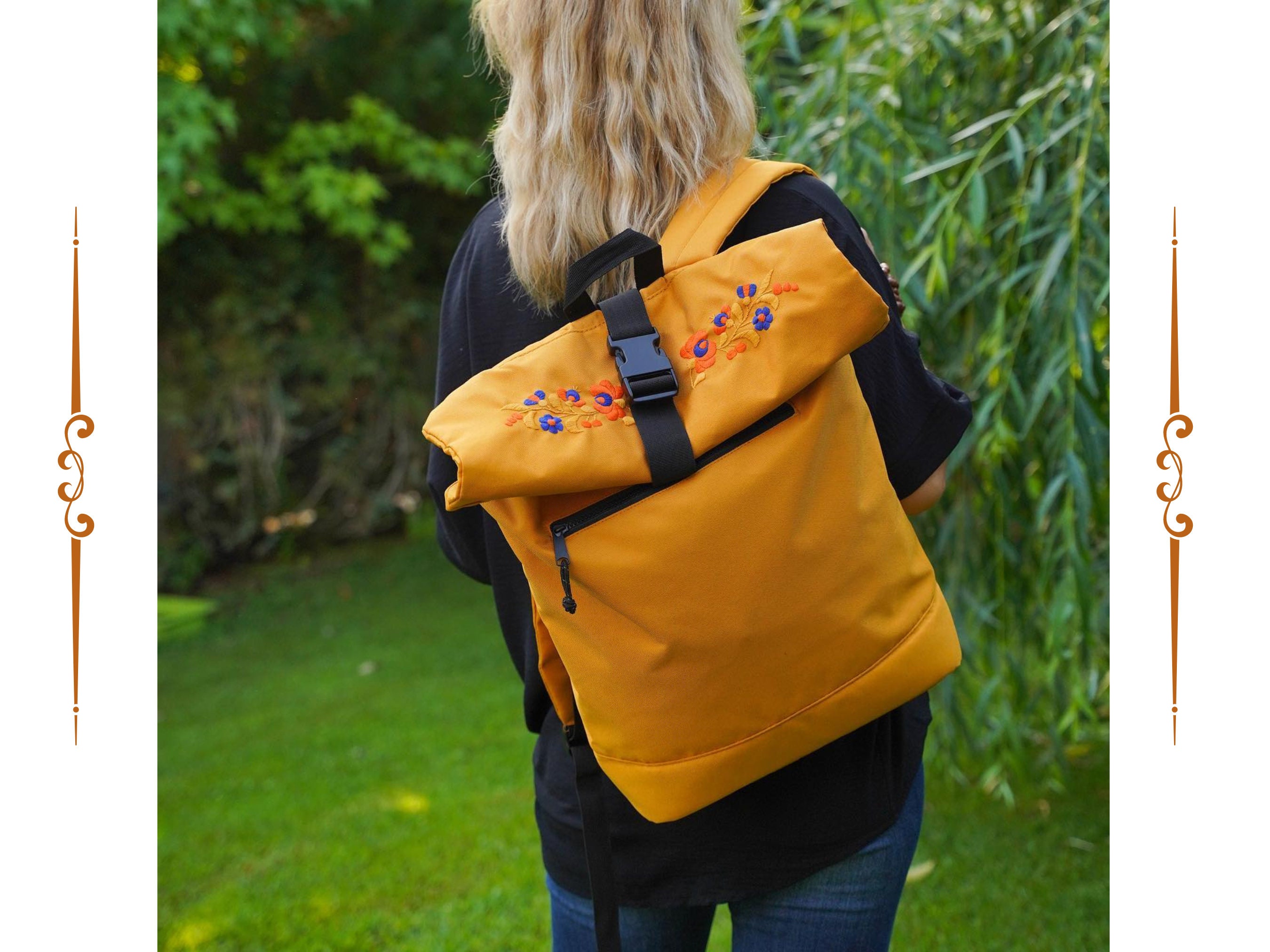Folk Art of the Matyo Handmade Hungarian Backpack Made in Hungary - Etsy