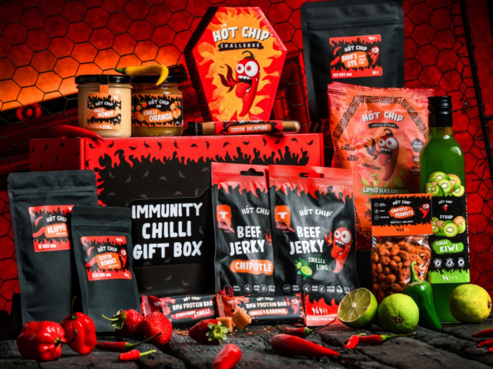 Immunity Chilli Gift Box | Mixed Mildly Extra Spicy | the Best ...