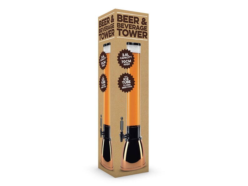 Beer & Beverage Tower | Beer Tube | Beer Dispenser - Etsy