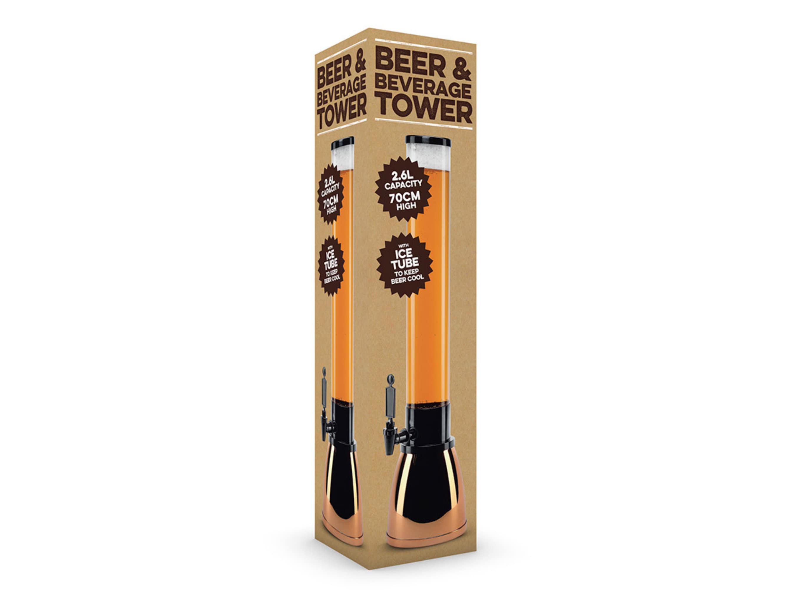 Beer & Beverage Tower | Beer Tube | Beer Dispenser - Etsy