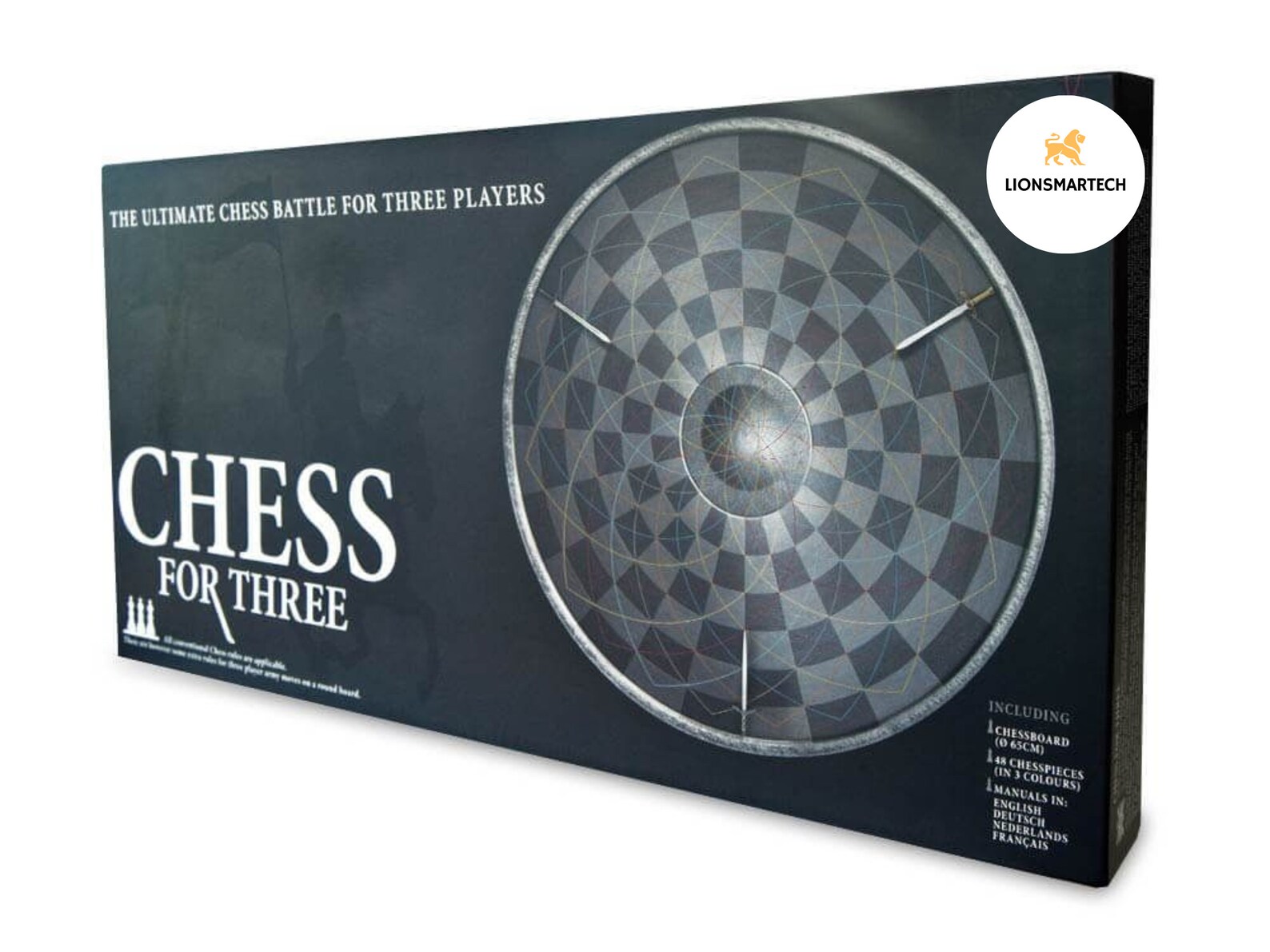 3 Players Chess Board - Chess Table Set for 3 - Modern Design / Best ...