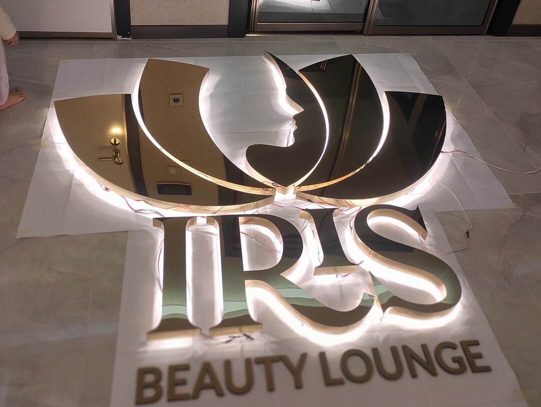 Custom 3D Backlit Sign | Outdoor Sign | Office Sign for Wall ...