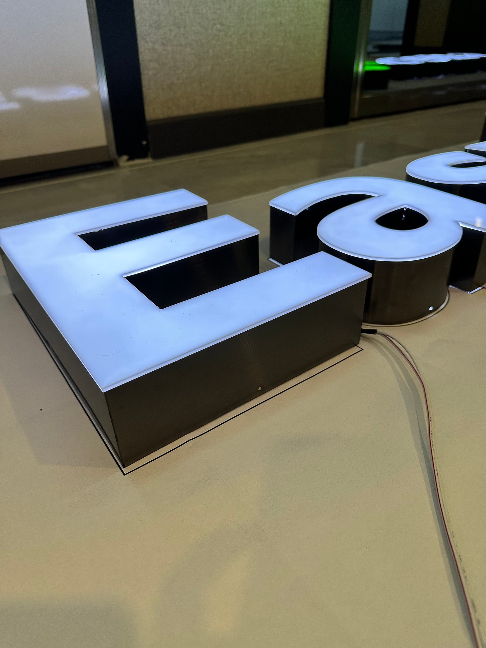 Backlit Sign Business Sign 3d Sign 3d Backlit Sign 3d - Etsy