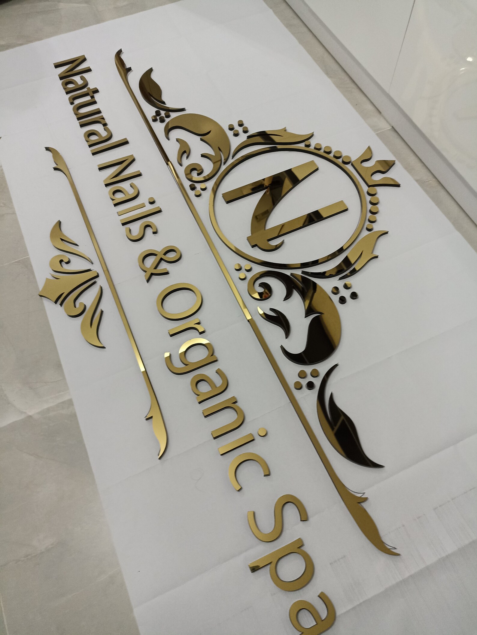 3d Sign 3d Logo Office Gold Sign 3D Gold Sign Business - Etsy