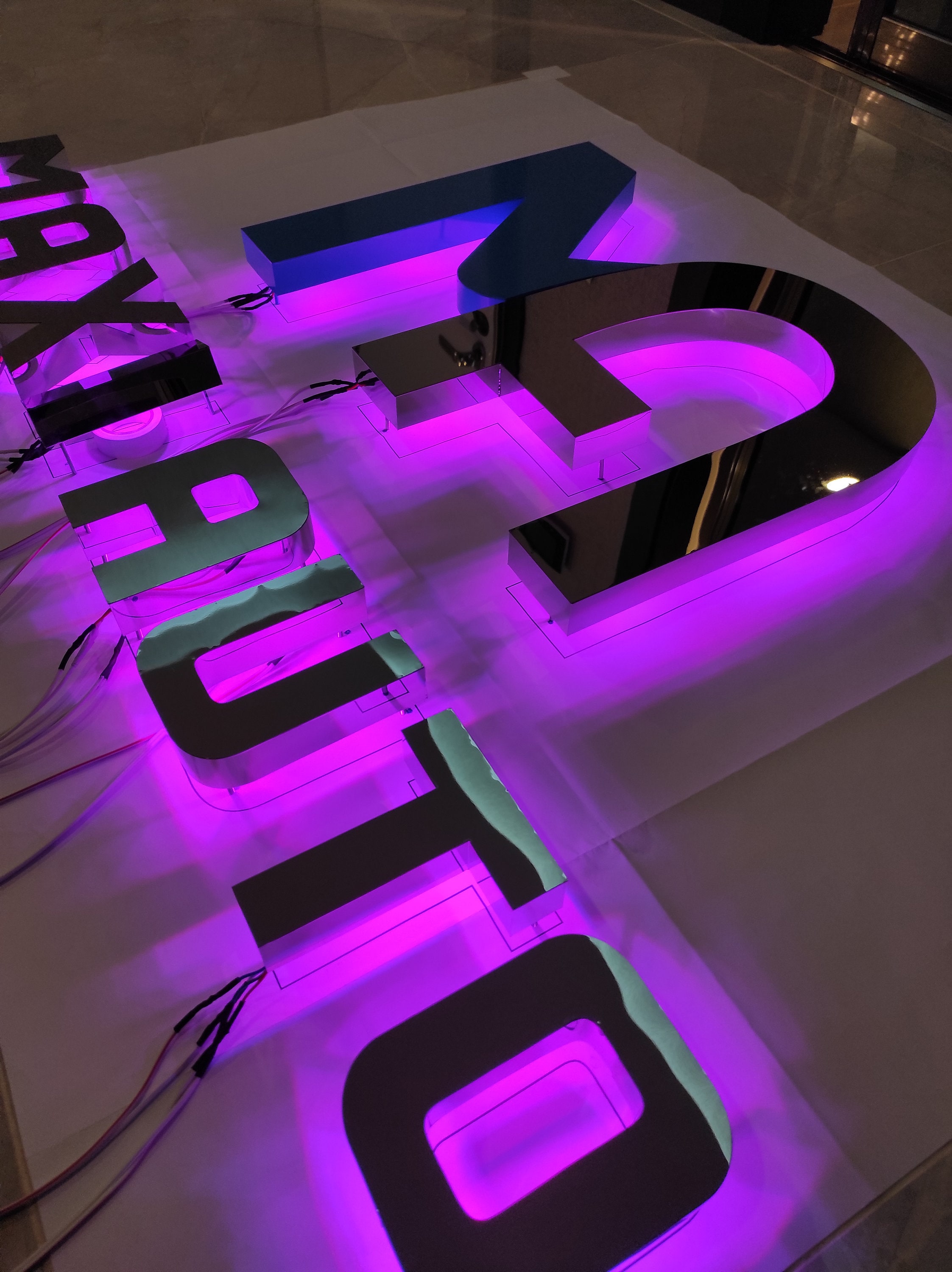 3d Sign, Logo, Office Decor, 3D Gold Sign, Business Sign, 3D Lobby Sign ...