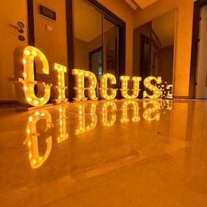 Light up Letters | Marquee Letters | Marquee Lights Words | Marquee ...
