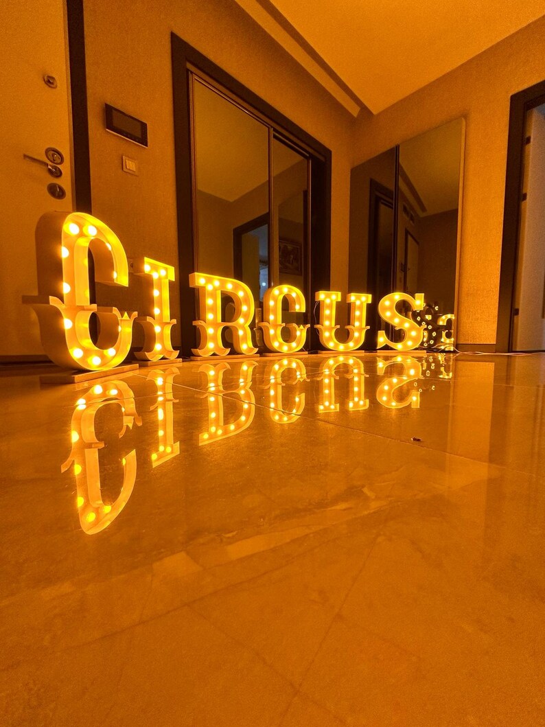 Light up Letters | Marquee Letters | Marquee Lights Words | Marquee ...