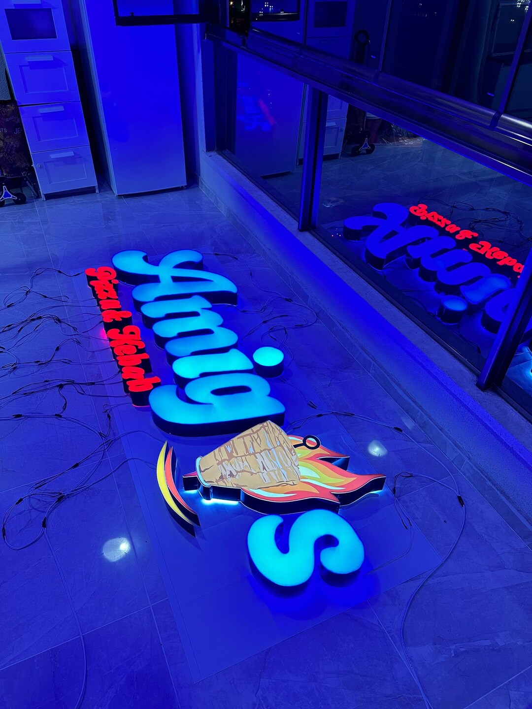 3d Laser Cut Sign, Office Decor, Office 3D Led, Business Sign, 3D Lobby ...