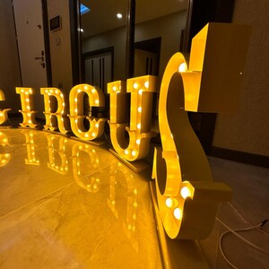 Light up Letters | Marquee Letters | Marquee Lights Words | Marquee ...