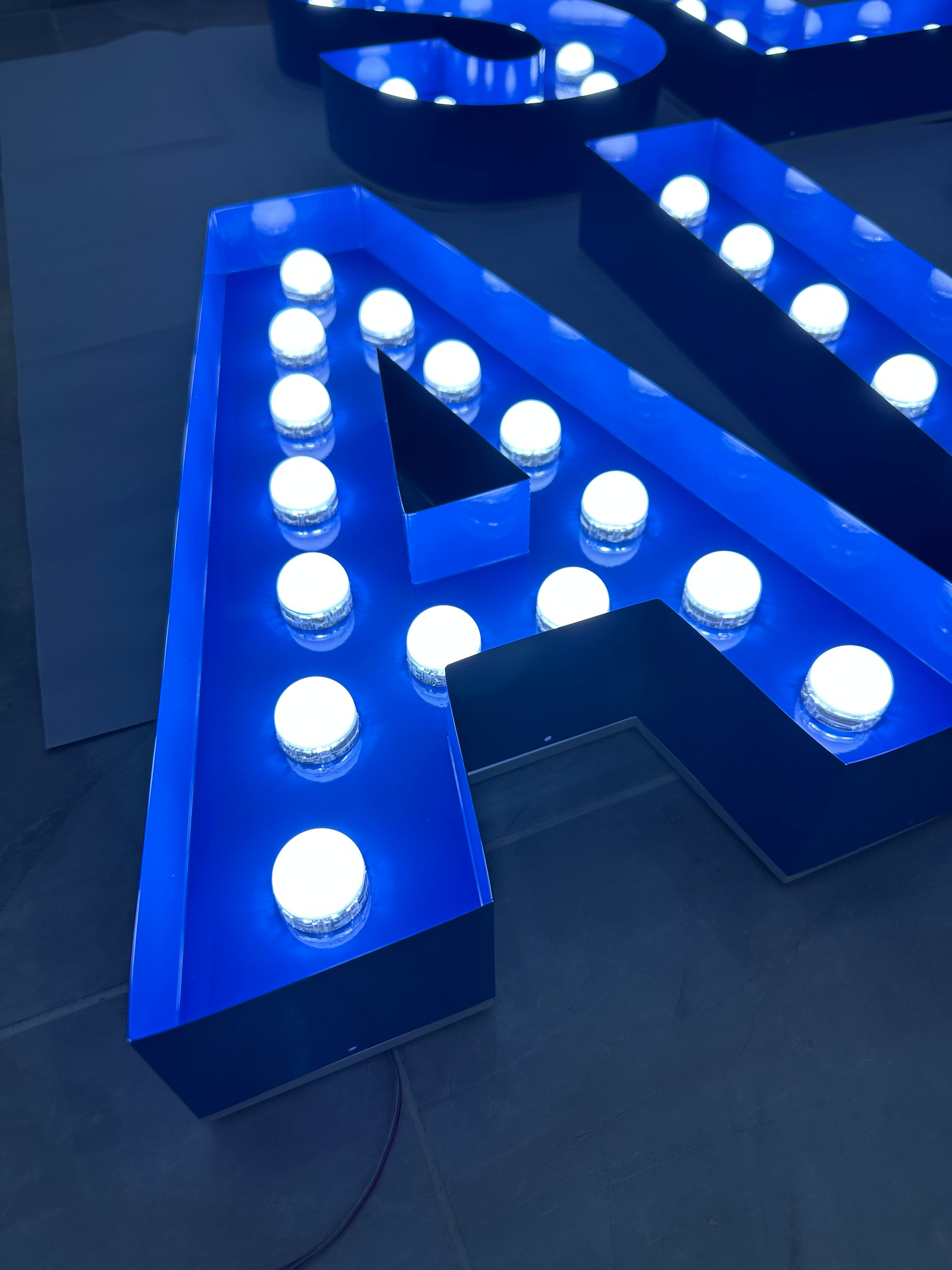 Light up Letters | Metal Marquee | Marquee Lights Words | Marquee ...