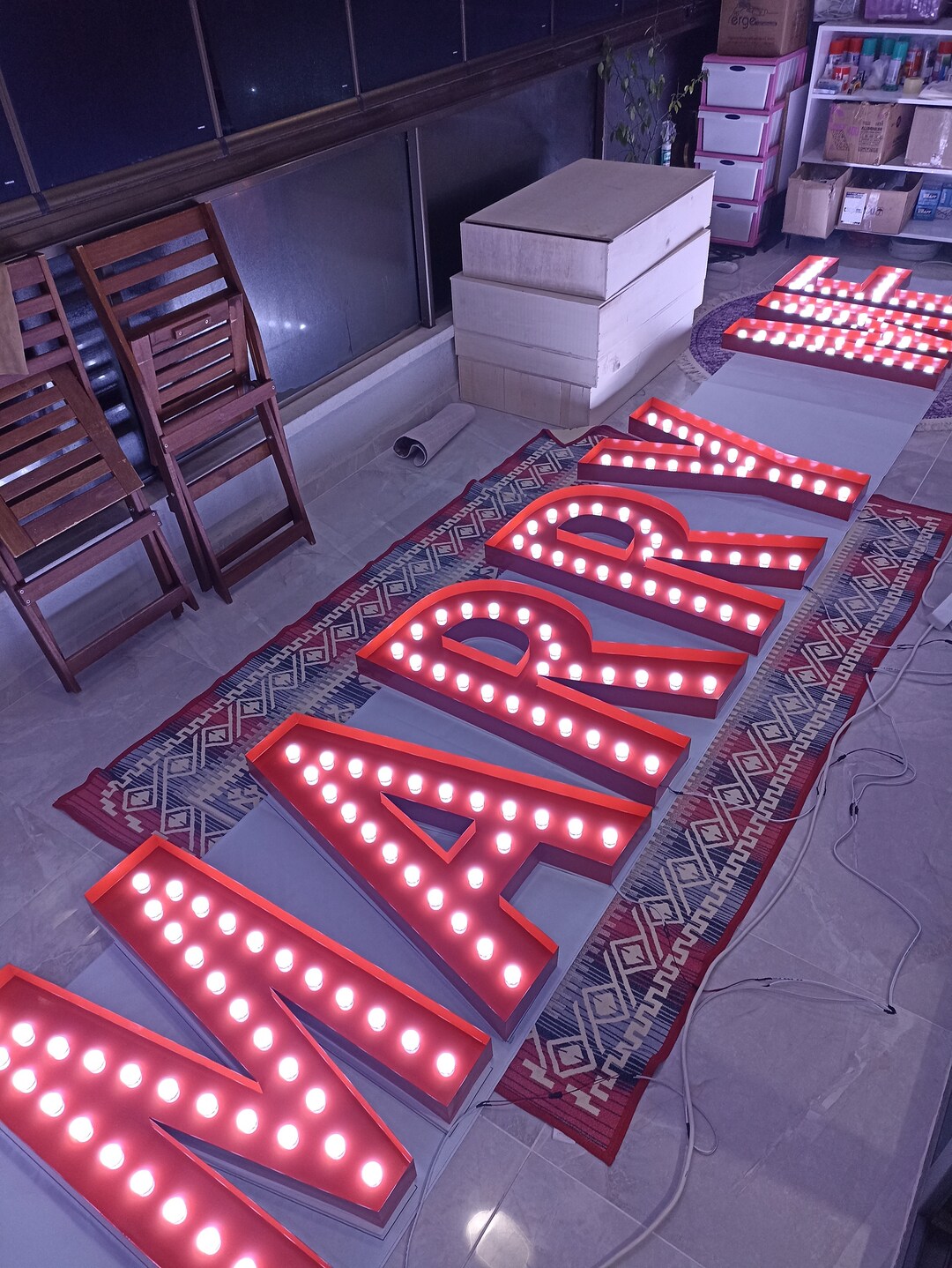 Light up Letters Metal Marquee Marquee Lights Words Marquee - Etsy Canada