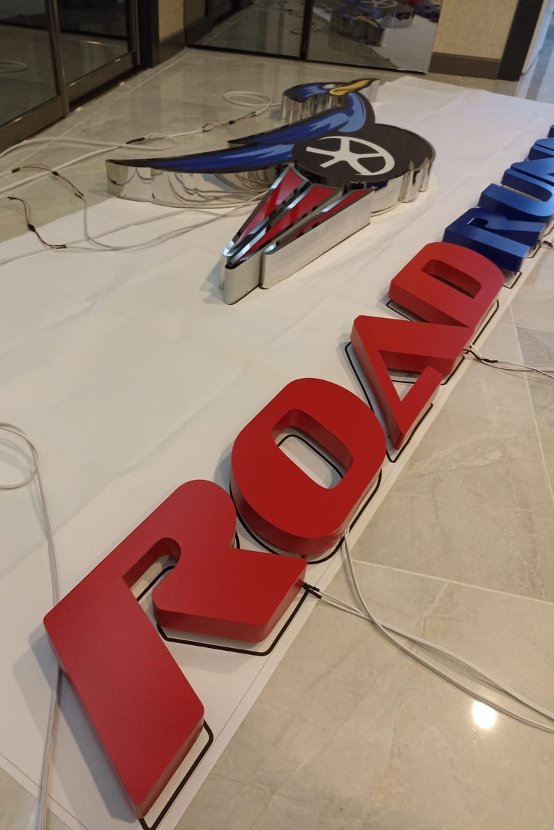 3D Office Decorbusiness Sign Laser Cut Logo 3D Lobby Sign - Etsy