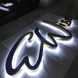 3D Signage, Logo, Office Decor, 3D Gold Sign, Business Sign, 3D Lobby ...