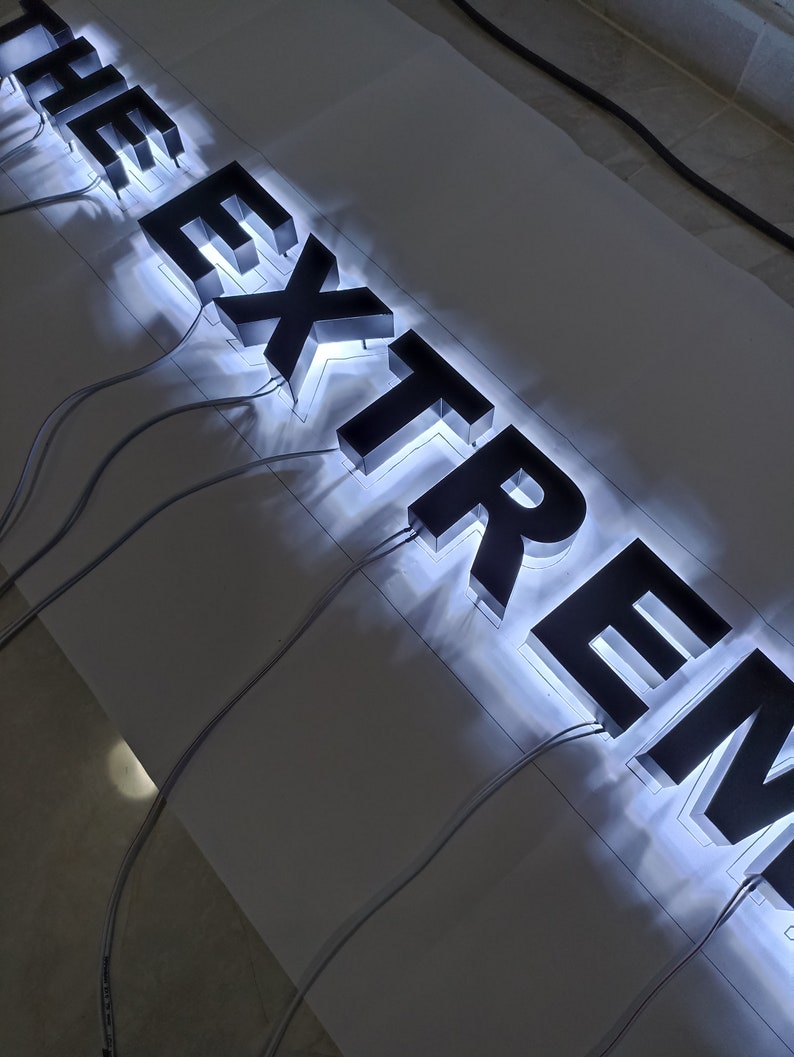 3d Sign Logo Office Decor 3D Gold Sign Business Sign 3D - Etsy